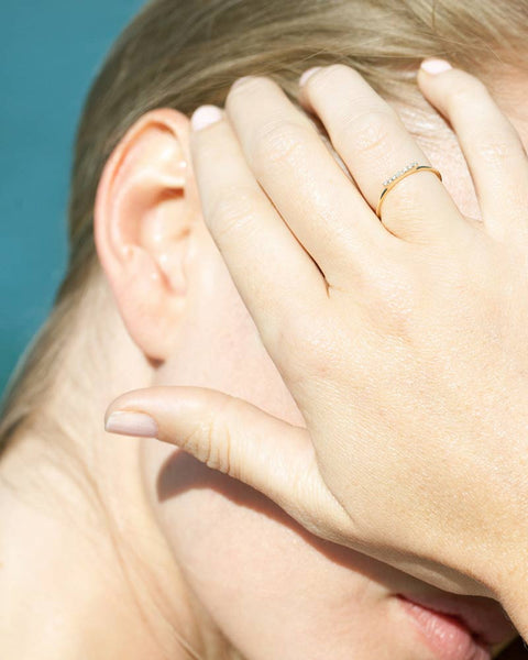 Meridian Avenue | Carley Gold Ring – Online Jewelry Boutique