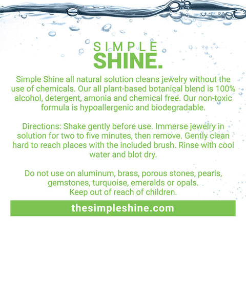 Simple Shine 100% Natural Jewelry Cleaner – Online Jewelry Boutique